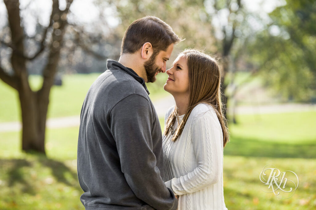 Engaged: Amanda and Drew | At Home Engagement Photography | Minnesota ...
