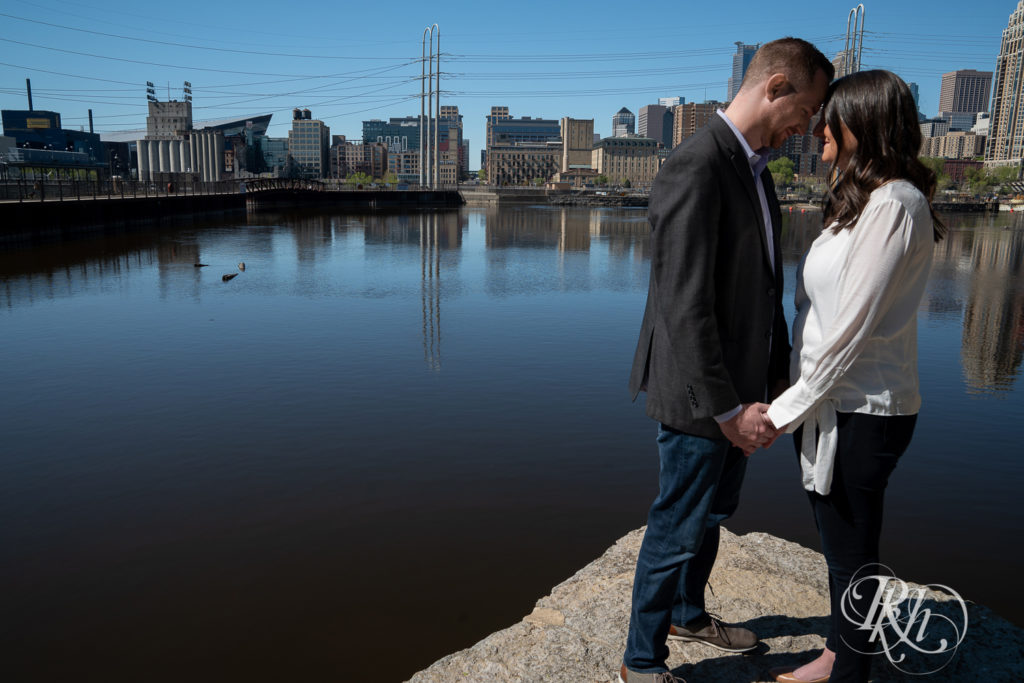Saint Anthony Main Engagement Photos : Aly and Andy | Minnesota Wedding ...