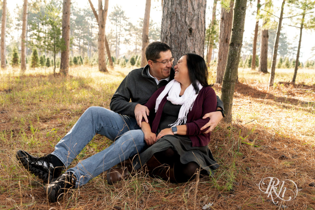 Mini Session: Jana and Paul | Hansen Tree Farm | Minnesota Wedding ...