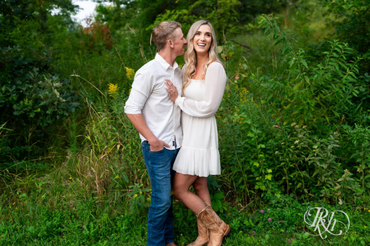Engaged: Lex and Jake | Open Field Engagement Photos | Minnesota ...