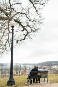 Windy Stillwater Engagement: Joe and Timm | Pioneer Park - RKH Images